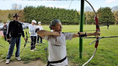 Ludovic Brun intronisé par ses amis archers - Journal L'Union