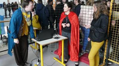 Insolite : le collège de Sissonne transformé en école des sorciers ...